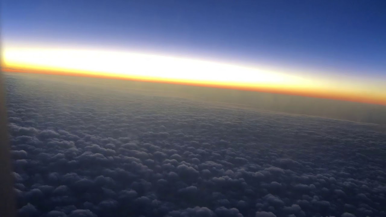 Indigo flight morning views - YouTube