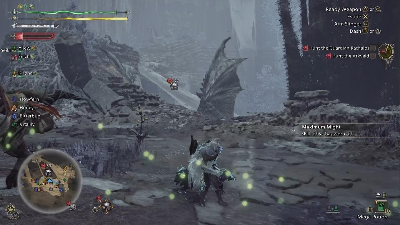 Monster Hunter Wilds - G. Rathalos & Arkveld 2 - YouTube