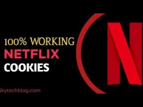Netflix cookies how to use Netflix cookies - YouTube