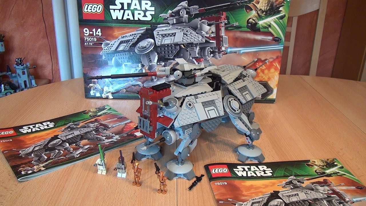 Test Lego AT-TE (Set 75019 Star Wars) - YouTube