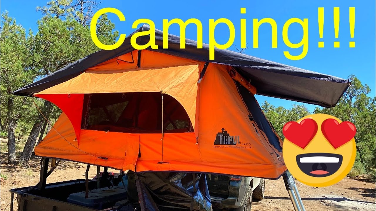 Quick 2 Day Camping Trip With the Off-road Trailer / Tepui Tent - YouTube