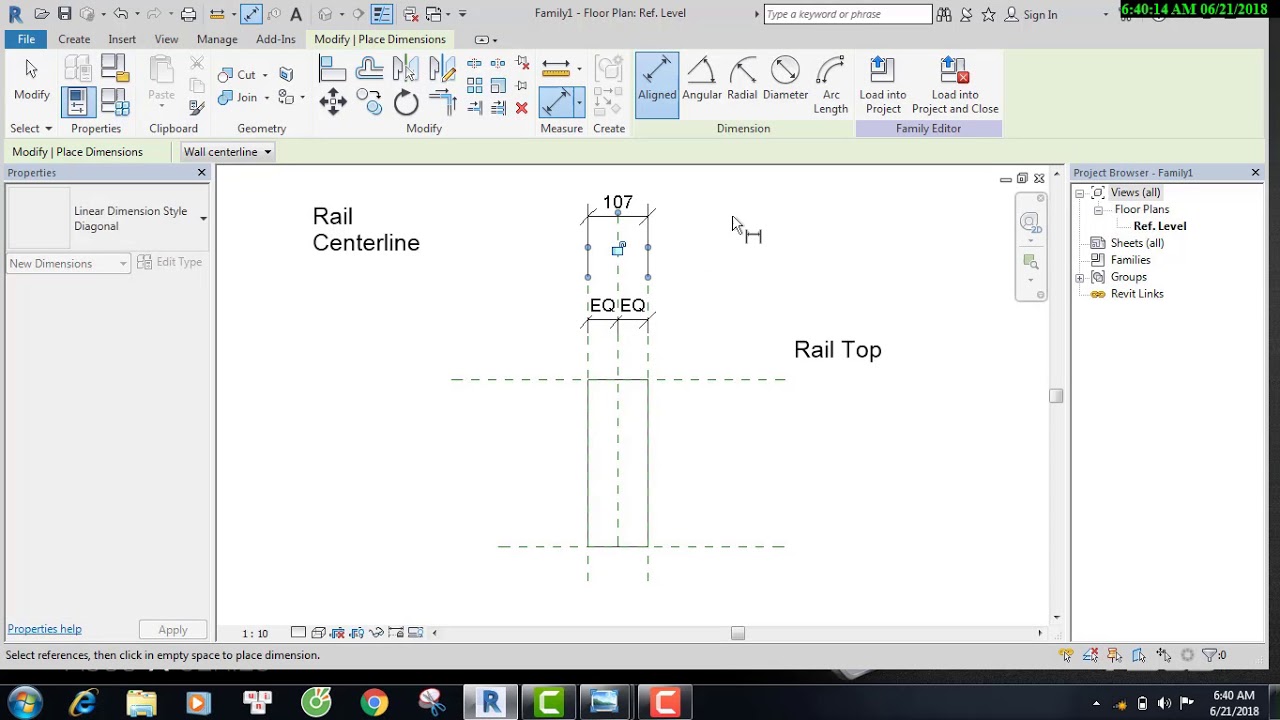 Modern Glass Railing in Revit Part 1 - YouTube