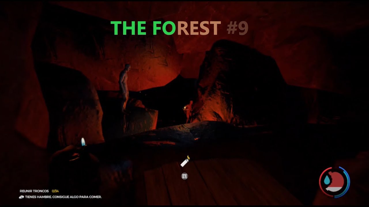 The Forest #9 | El peligroso de las cuevas - YouTube
