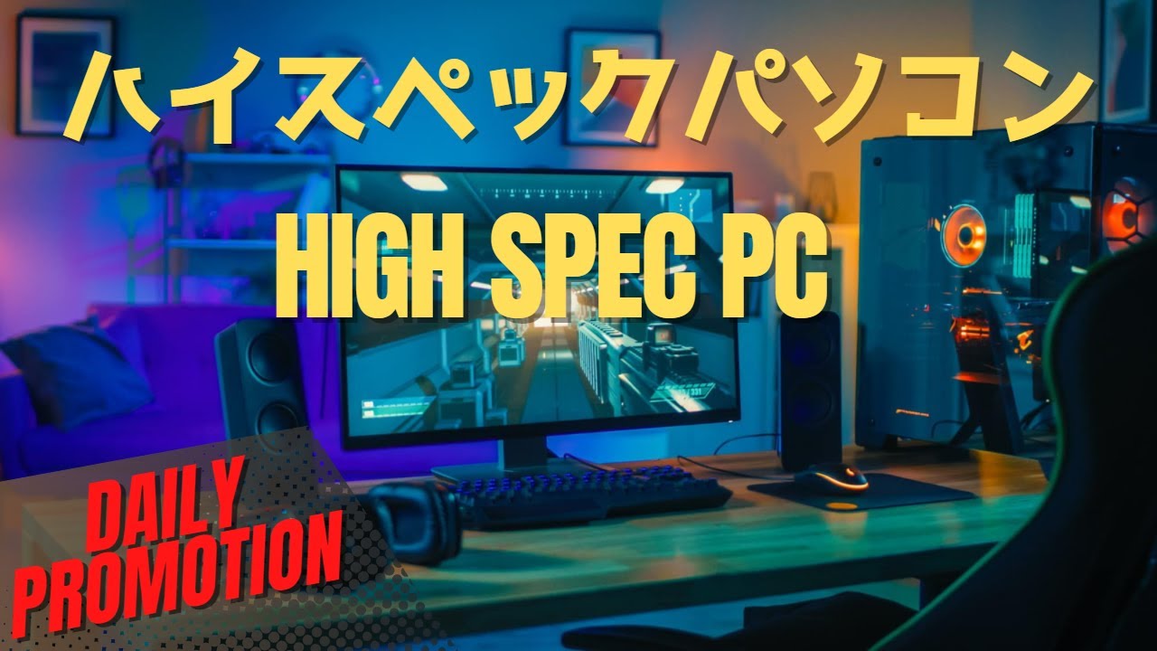 【Sale】Daily promotion - High spec PC ハイスペックパソコン - YouTube