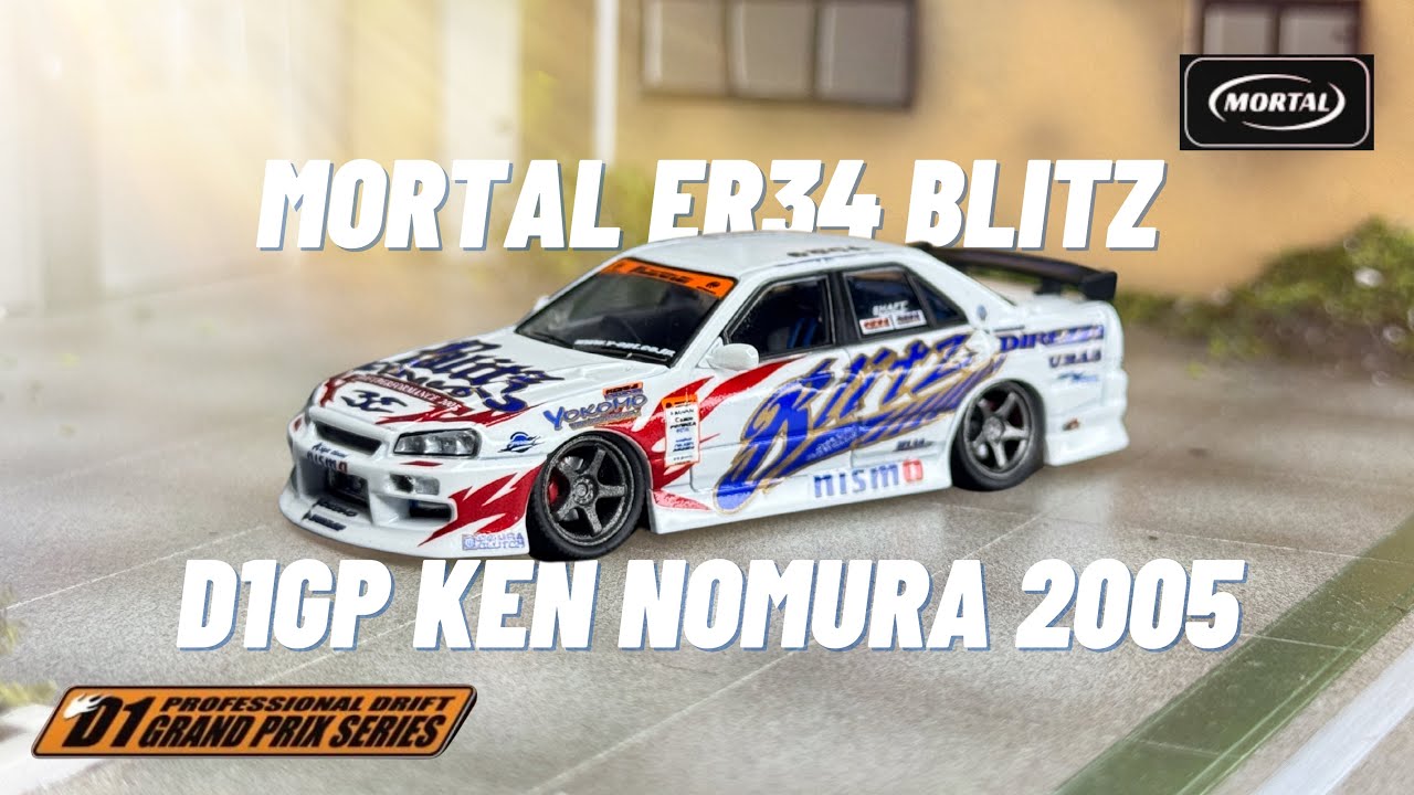 Mortal Model Nissan Skyline ER34 Uras Blitz D1GP Ken Nomura 2005 ...
