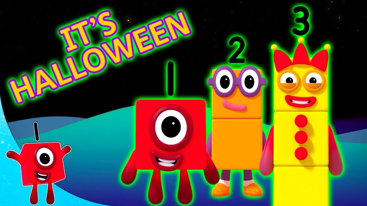 Numberblocks | #Halloween Special Spooky Numbers Learn Number | Learn ...
