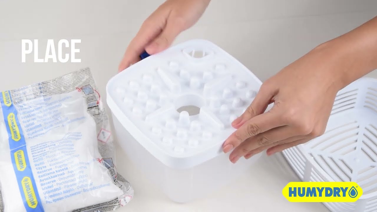 HUMYDRY® Premium Moisture Absorber Device 15.9oz. - YouTube