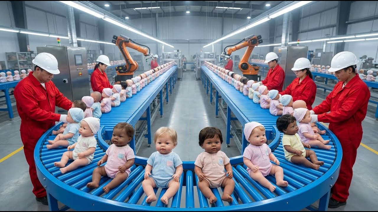 How REALISTIC Silicone Baby Dolls Are Made | Inside The Factory ...