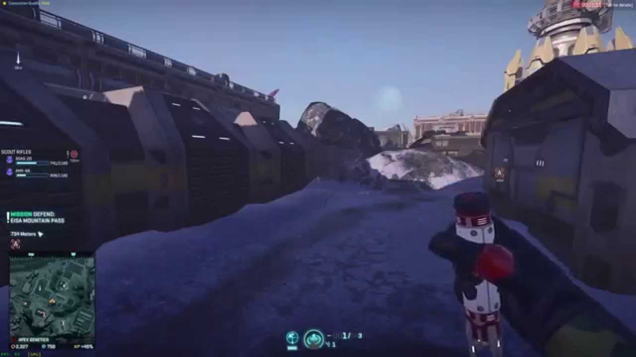 Quick triple stack wall jumping Planetside 2 - YouTube