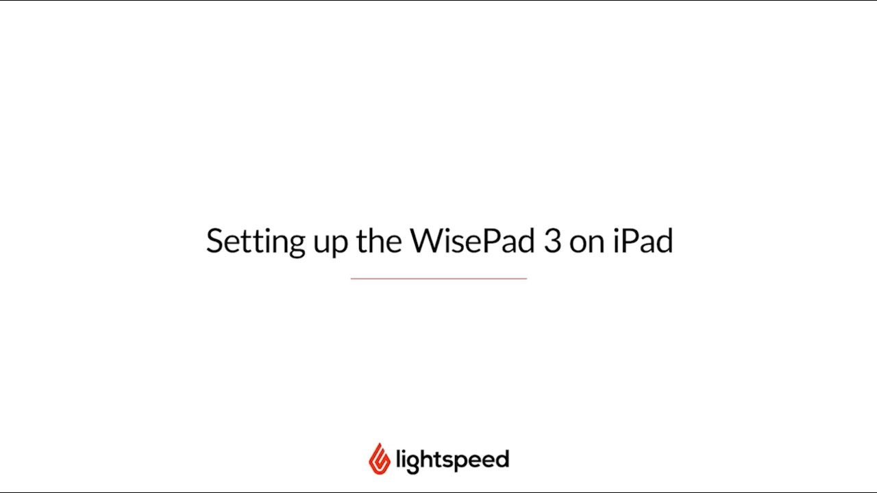 Lightspeed Payments set up process for Retail POS (X-Series) - YouTube