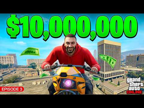 This GTA Online Combo Made Me $10 MILLION in ONE Day (Bum to Billionaire #3)