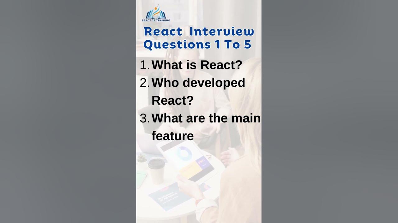 Reactjs Interview Questions 1 To 5 Reacttraining Reactinterview Youtube