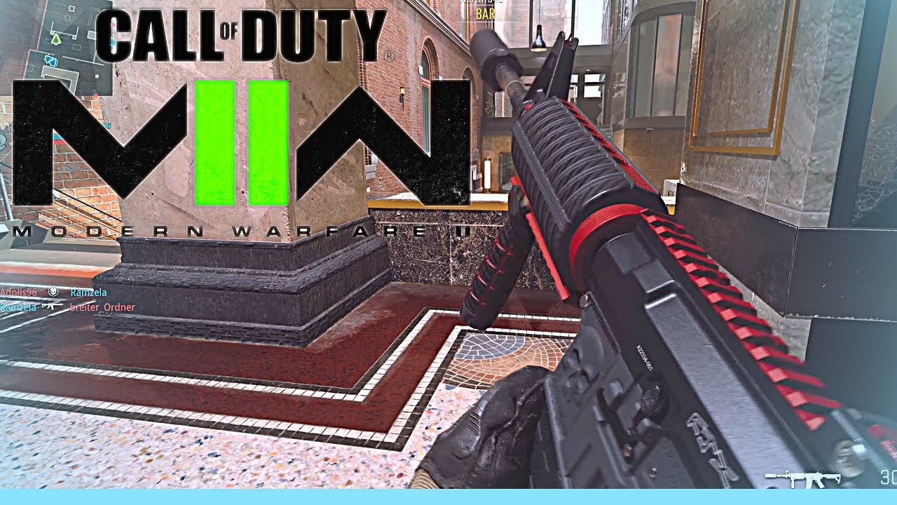 Call of Duty: Modern Warfare 2 Gameplay M4 [COD MW2 Beta] - YouTube