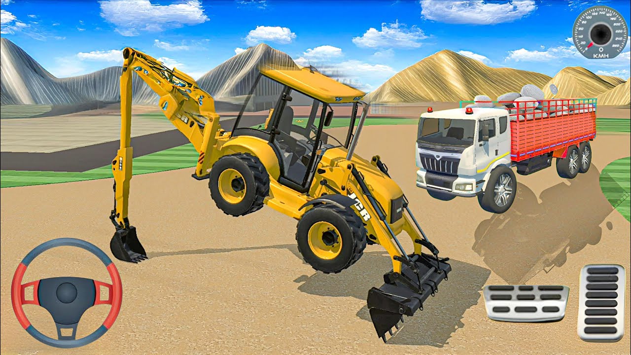 Mastering JCB Stones Loading into a Dumper Truck in Game - Android ...