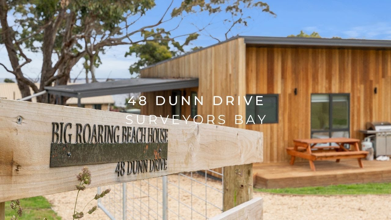 SOLD by Georgie Rayner | 48 Dunn Drive, Surveyors Bay - YouTube