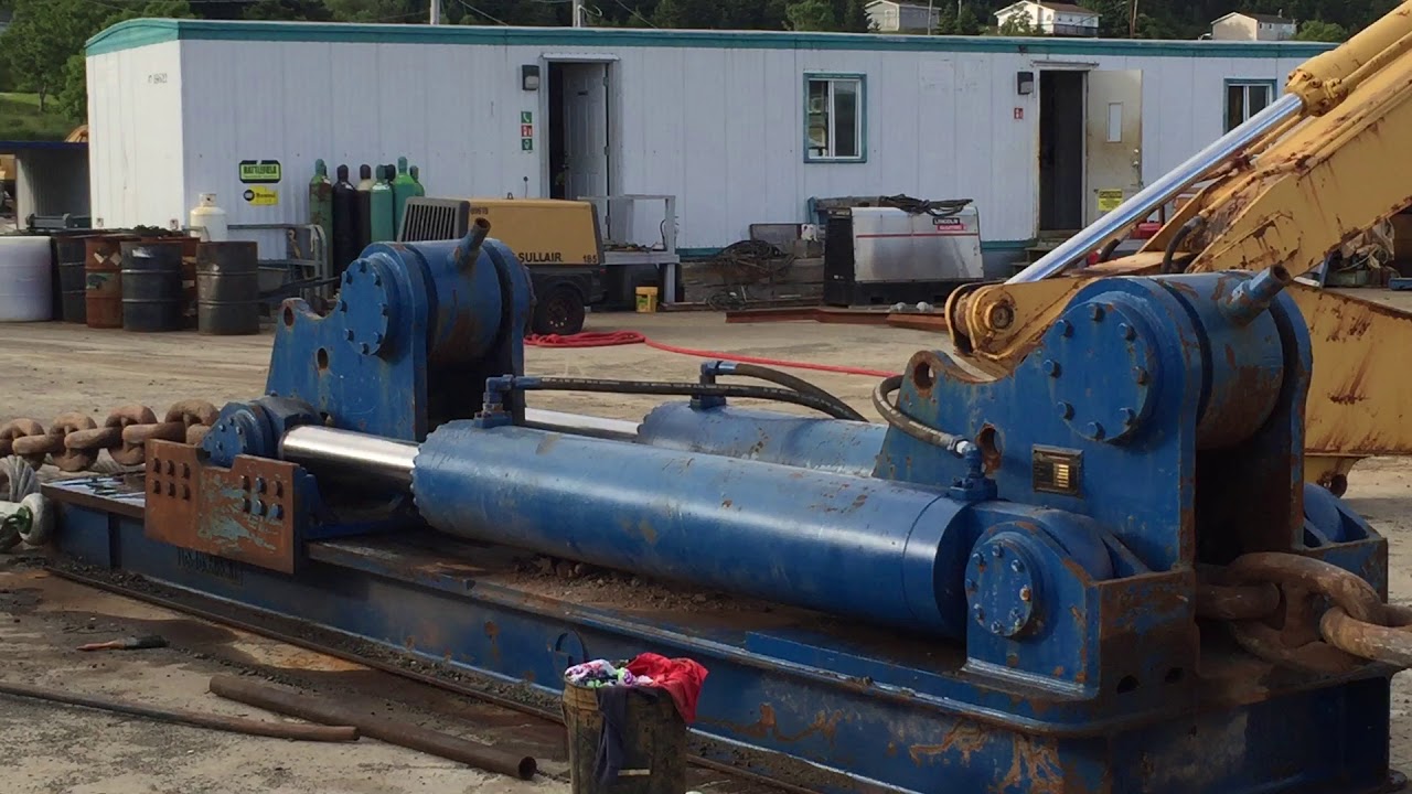 Miller Shipping Salvage puller (300 ton ) pulling on barge during ...