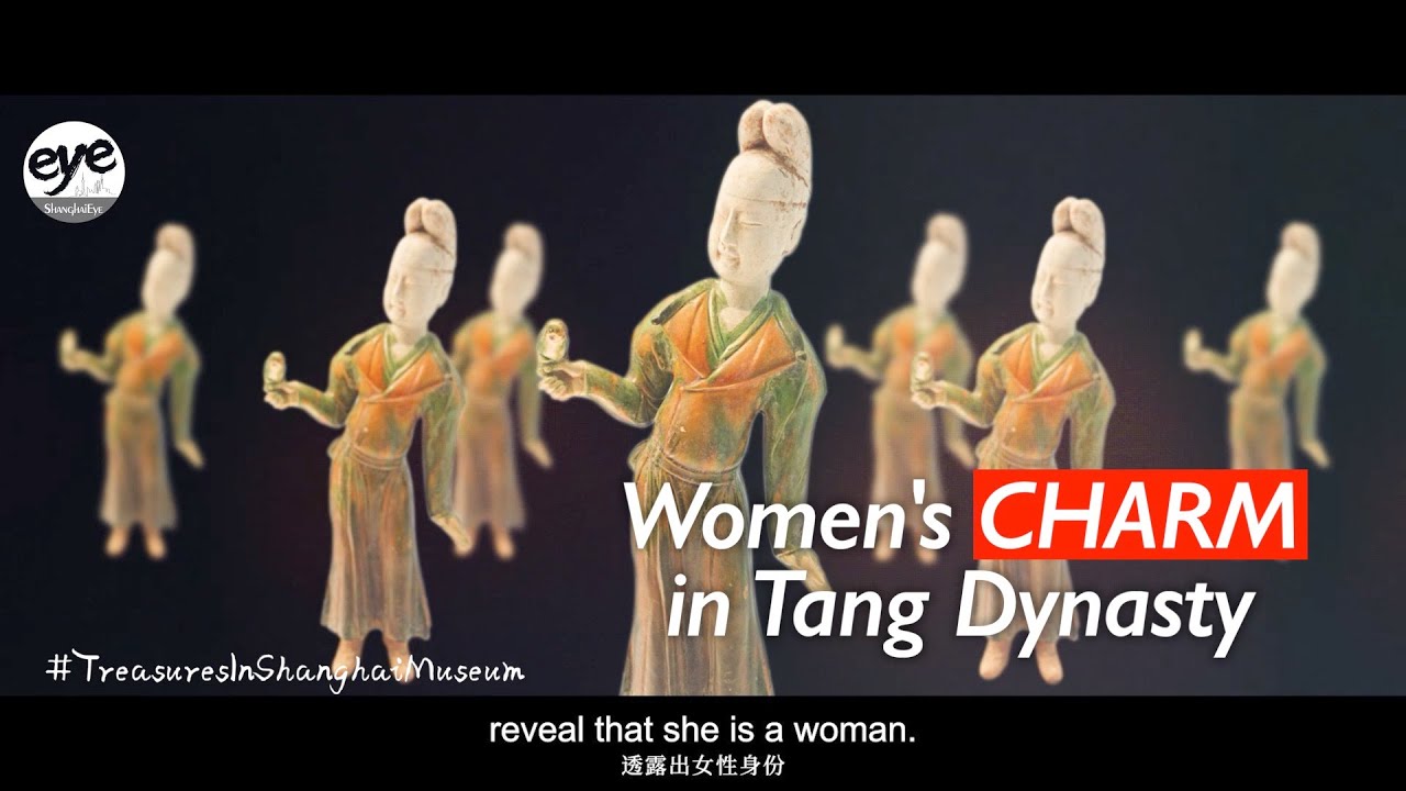 Figurine of woman with a parrot on hand offers a peek into China's Tang ...