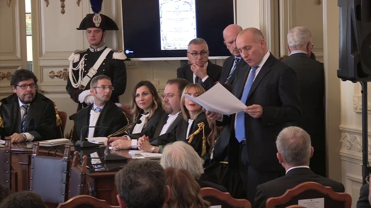 Inaugurazione anno giudiziario 2018 - Dott. Fabio Mattei - Pres. A.N.M ...