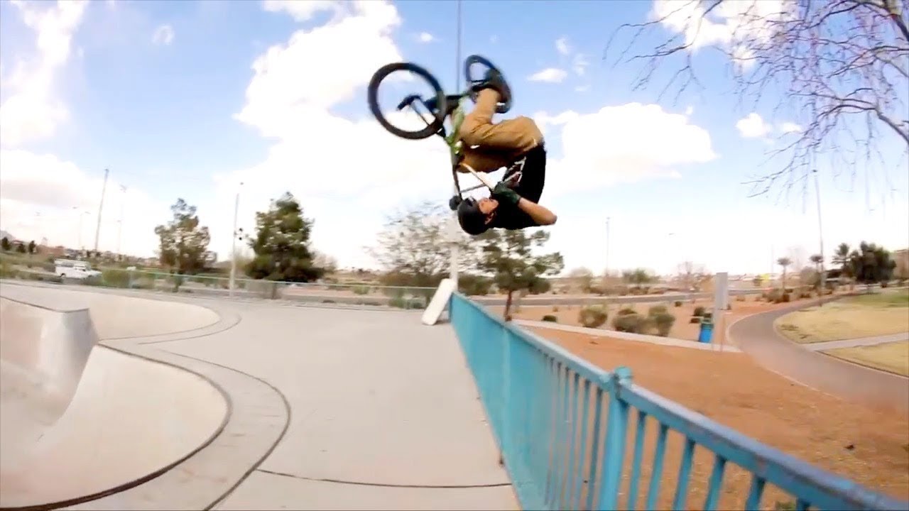 JONATHAN BRONSON NEXT BIG BMX PARK RIDER? - YouTube