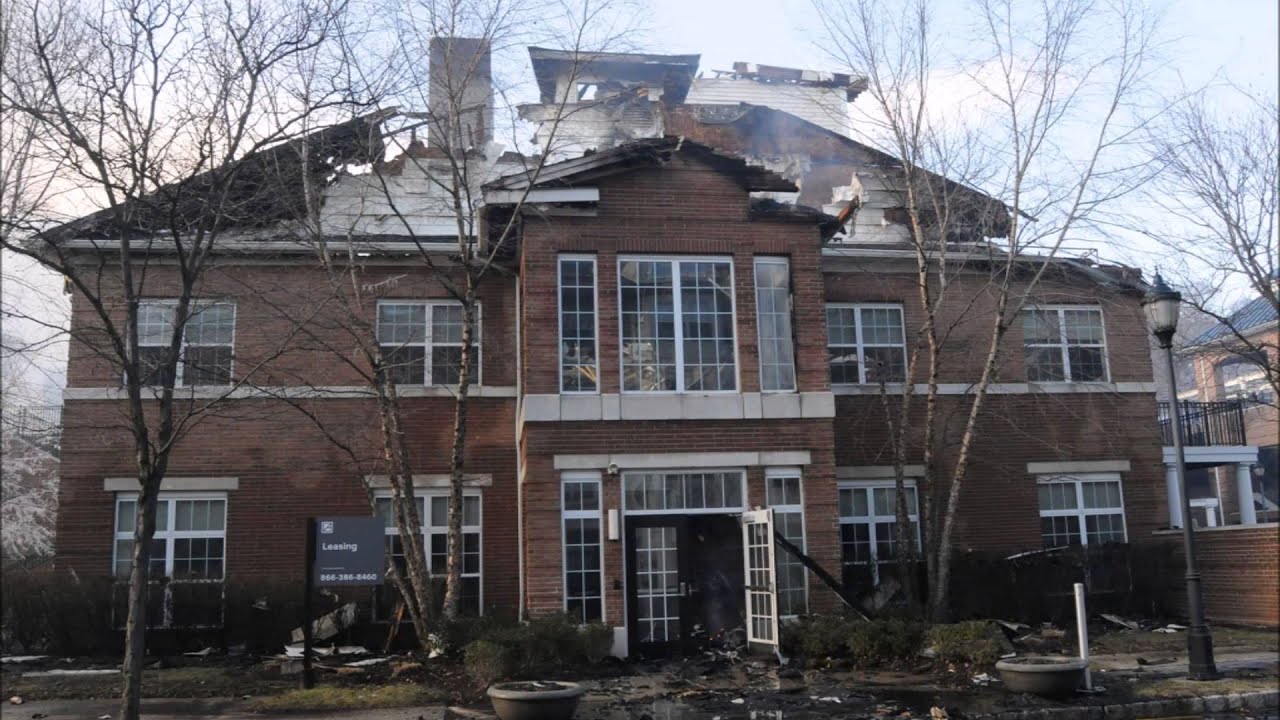 AFTERMATH The Avalon at Edgewater Fire - YouTube