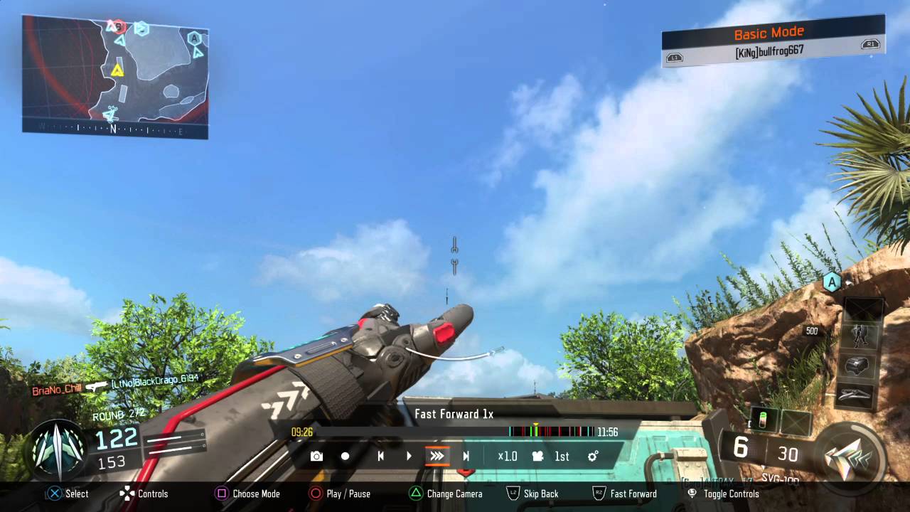 Bo3 across map tomahawk - YouTube