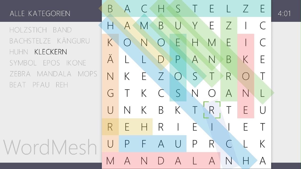 Word Mesh Demo - YouTube