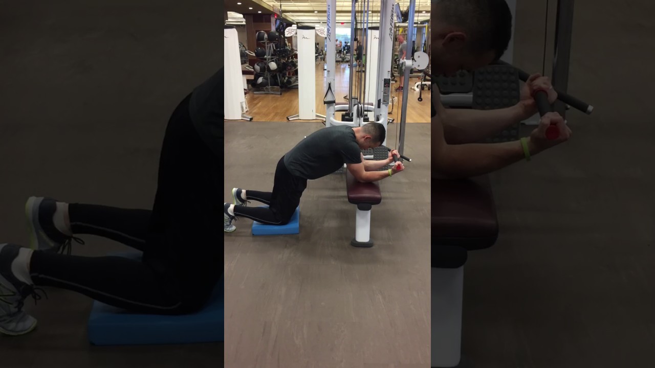 Bench T Spine Mobilization - YouTube