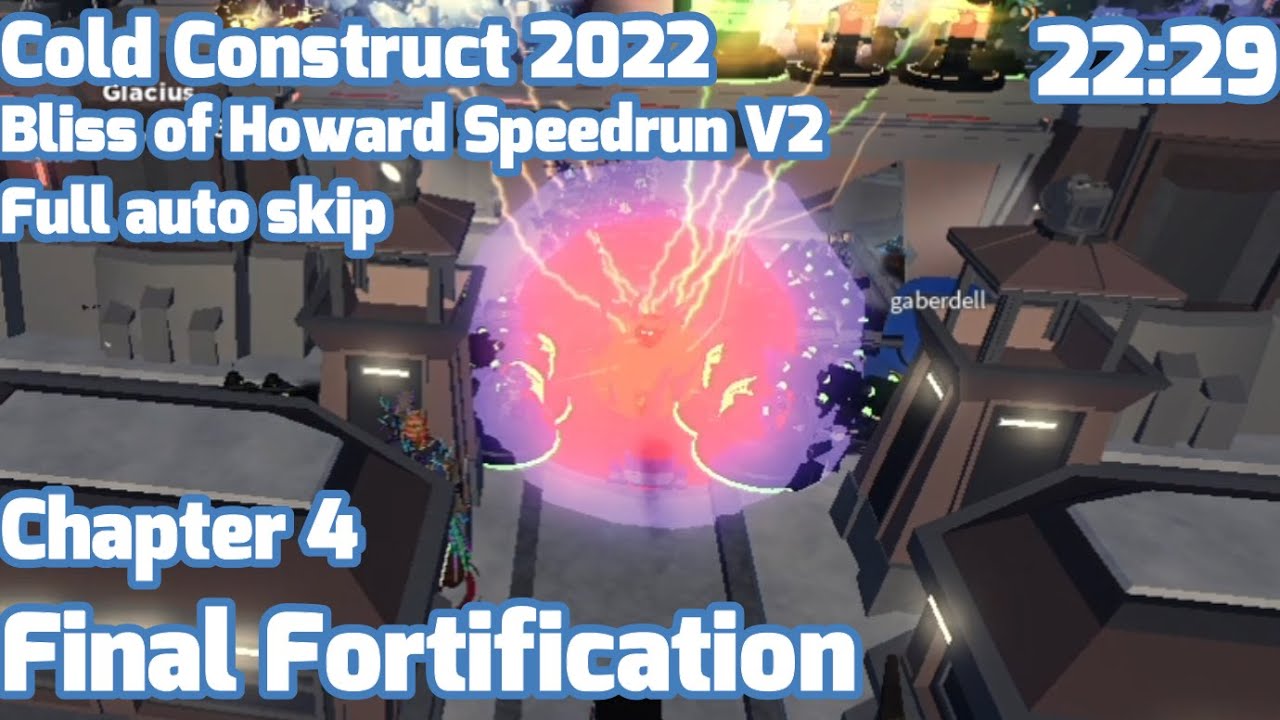 (2022) Final Fortification (Chapter 4) with Bliss of Howard Speedrun V2 Strat | Tower Blitz ...