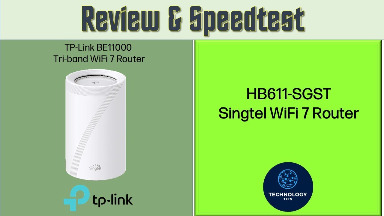 Singtel TP-Link BE11000 HB611- SGST Tri-band WiFi 7 router : Review ...