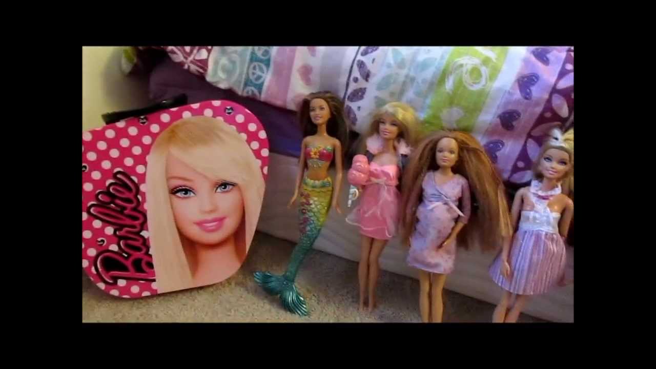 My barbie collection - YouTube
