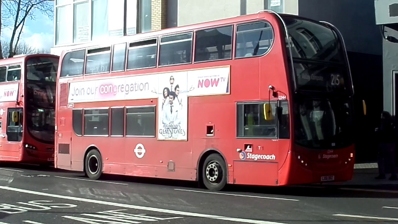 Enviro 400 Hybrid Stagecoach London 12144 LX61DDZ on the Route 215 at ...