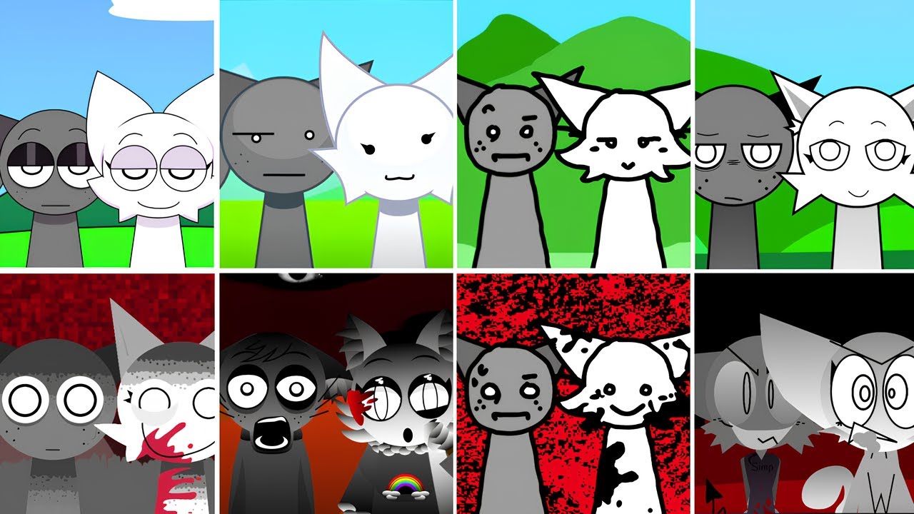 Incredibox - Sprunki but MIX WENDA and GRAY in ALL Different Mods - YouTube