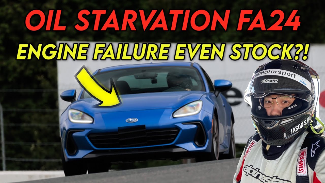 BRZ & GR86 Oil Starvation Even In Stock Form - [2024 Current State ...