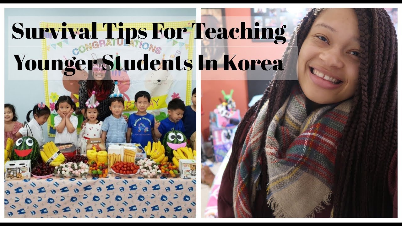 Teaching in Korea | Tips for Teaching Young Students - YouTube