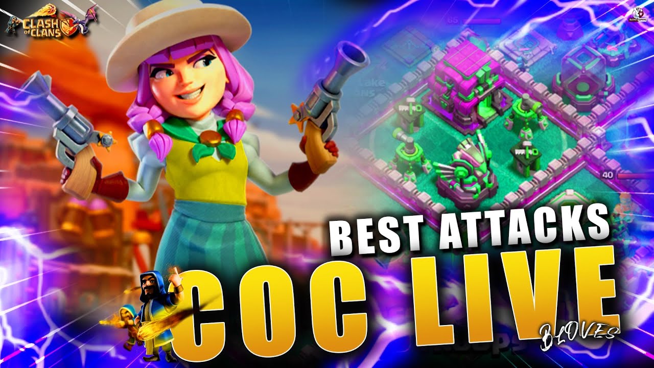 COC Live Super Wall Breaker Spotlight attacks | clash of clans live ...