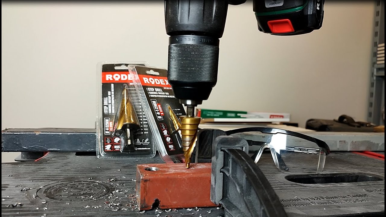 RODEX HSS Step Drill Bit - YouTube