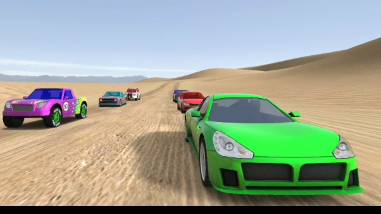 rally fury car resing game. aj game play. - YouTube