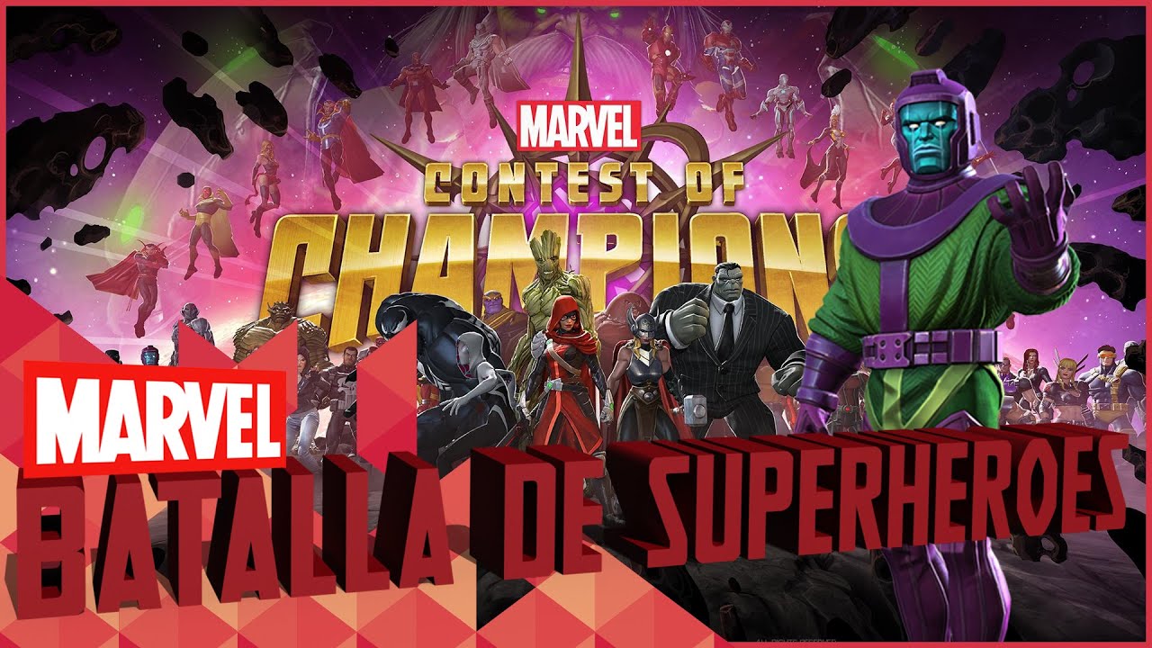 KANG Y PIEDRA SINGULAR MARVEL BATALLA DE SUPERHÉROES - YouTube