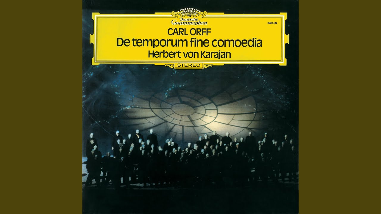 Orff: De temporum fine comoedia, Pt. 3: XVIII. Con sublima spiritualità ...