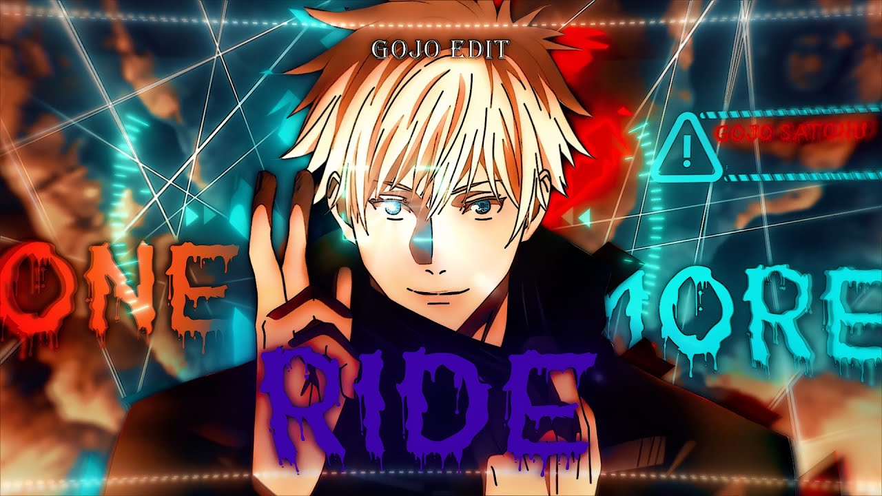 Gojo 🔵🔴 - One More Ride - Jujutsu Kaisen「AMV/EDIT」4K! - YouTube