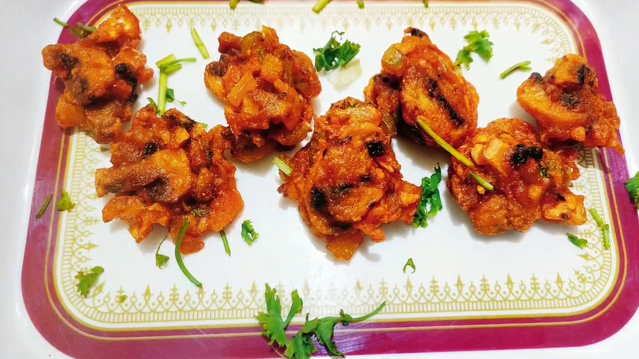 Mushroom Fry/ kaalan fry - YouTube