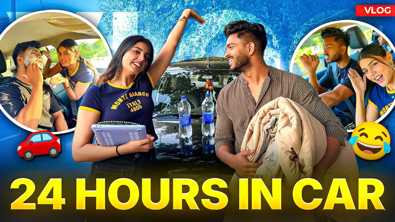 Muskan and I got stuck in the car for 24 hours 😱 - YouTube