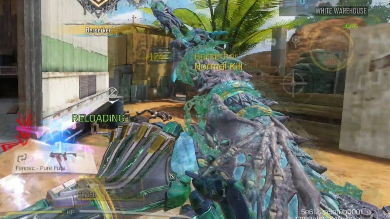 GREEN Mythic Krig 6 & Mythic Spectre MP COD MOBILE - YouTube