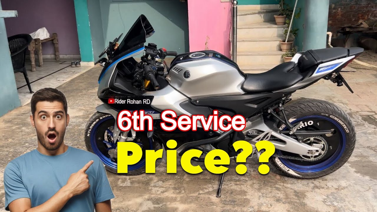 Yamaha R15M 6th Service Price ? | Itna paise le lia bhai 😱 | Yamaha ...