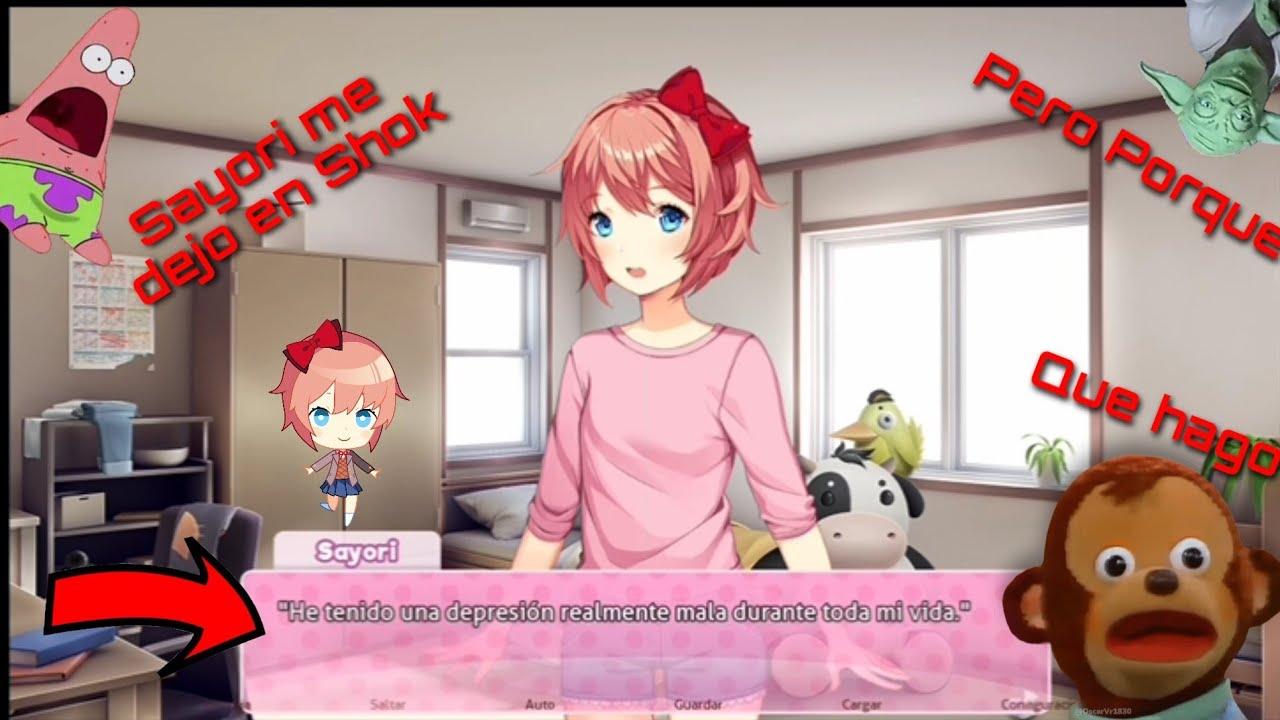 La Verdadera Cara De Sayori (Doki Doki Literature Club) # 11 - YouTube