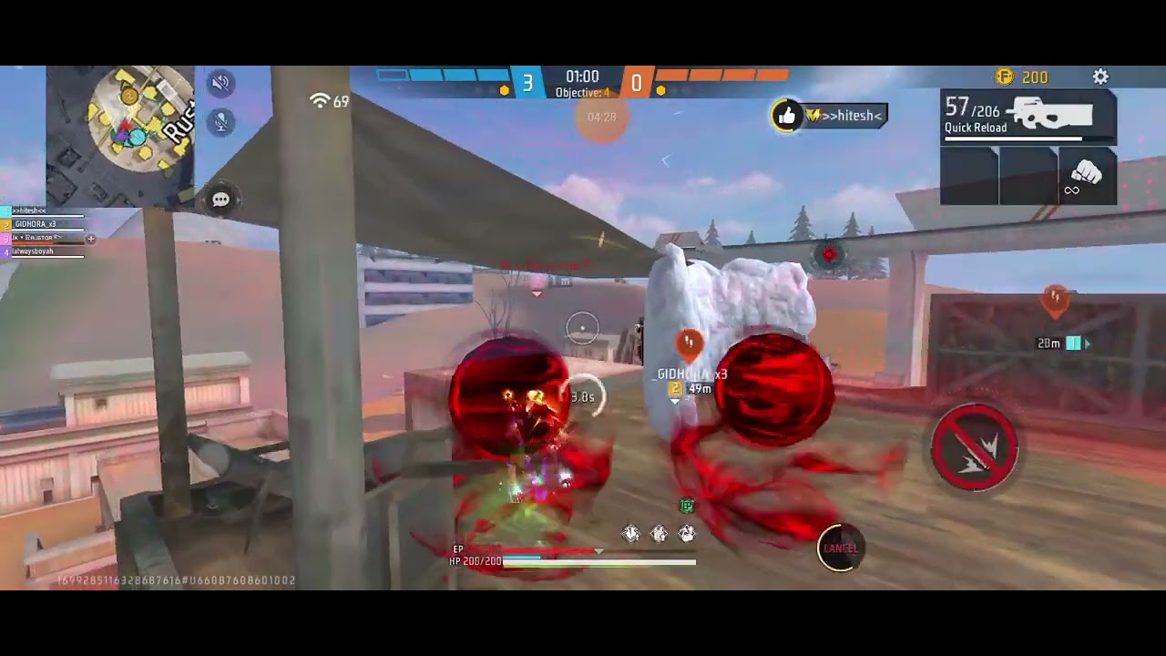 Garena Free Fire CS Ranked 2vs3 victory 0 kill victory - YouTube