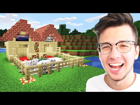 MINECRAFT'ta KÖPEKLERİME VİLLA YAPTIM