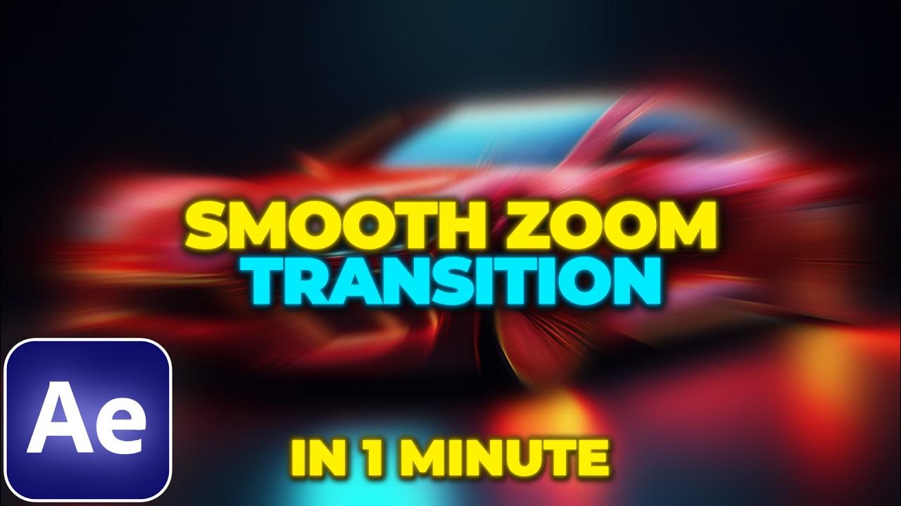 Zoom Transition Tutorial in After Effects | Smooth Zoom Blur Transition - YouTube