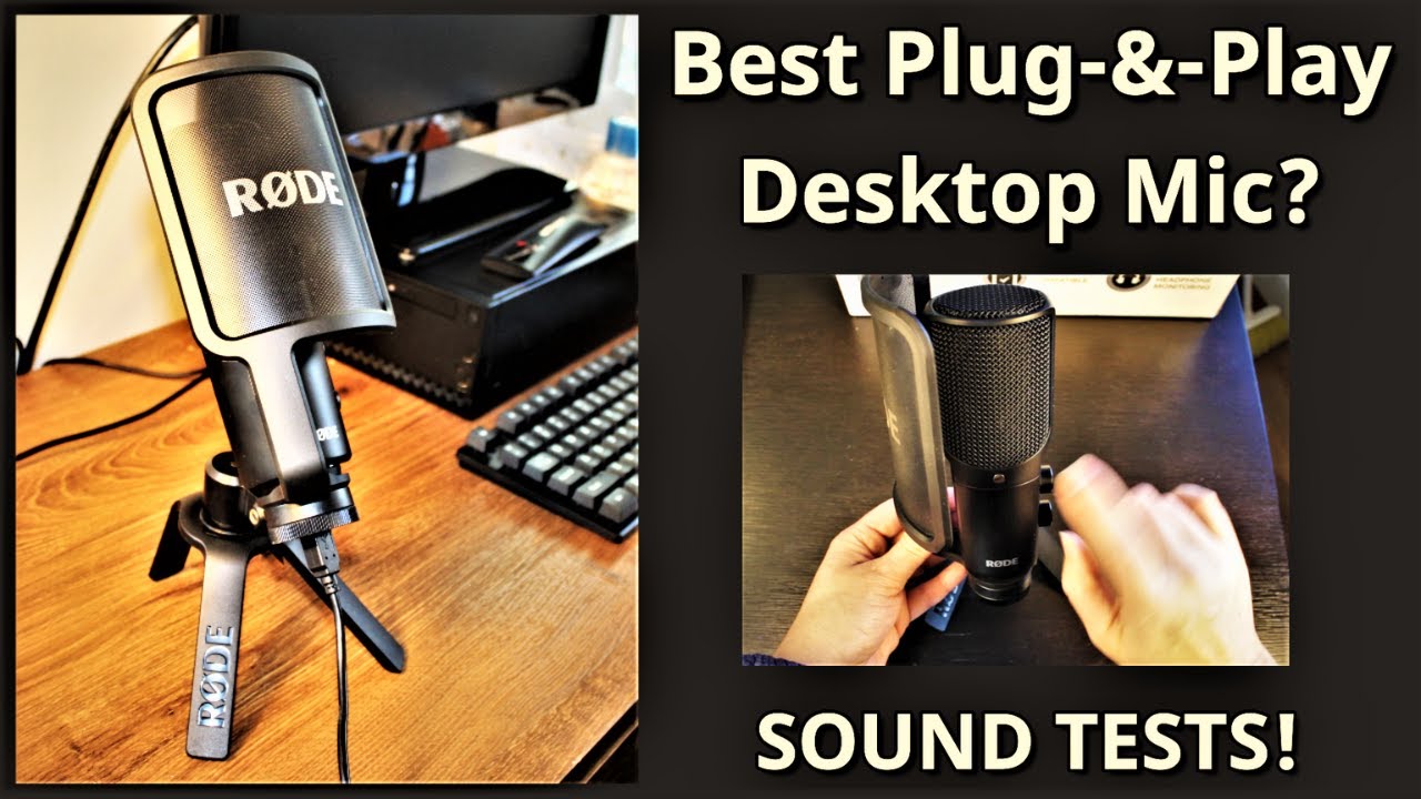 Rode Microphone Unboxing, Review, and Sound Tests - YouTube