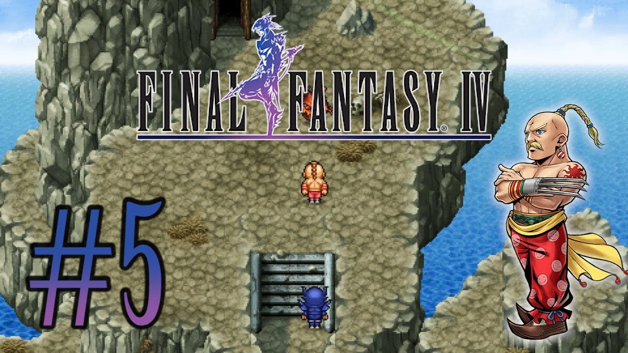 Let's Play Final Fantasy IV [PSP] #5 - Monk Business - YouTube